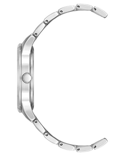 Amazon Essentials Unisex Bracelet Watch, Silver
