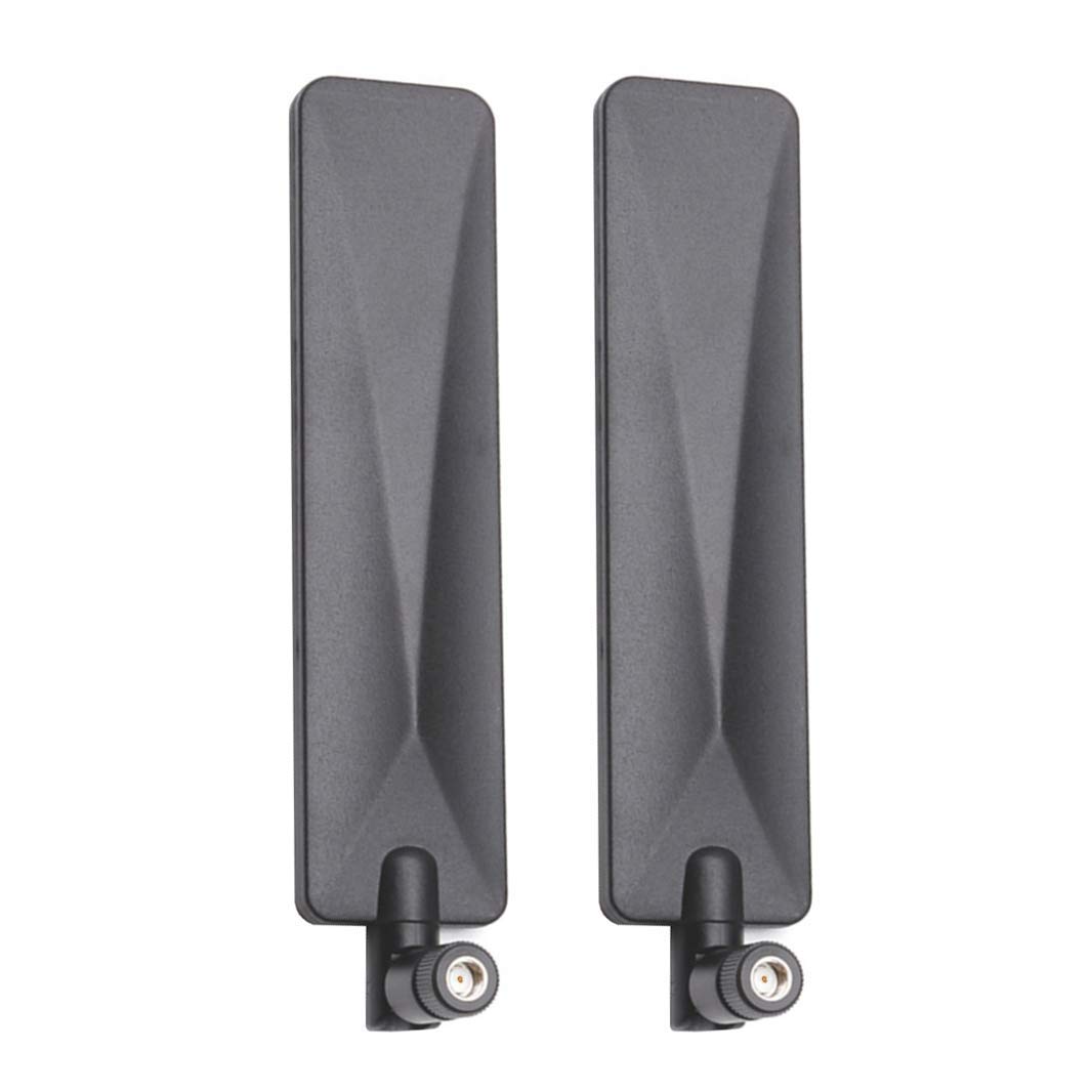 Bingfu 4G LTE Cellular Trail Game Camera Antenna 9dBi RP-SMA Male (2-Pack) Compatible with Spypoint Stealth Cam Tactacam Cuddeback Camera Wireless Router Security Camera