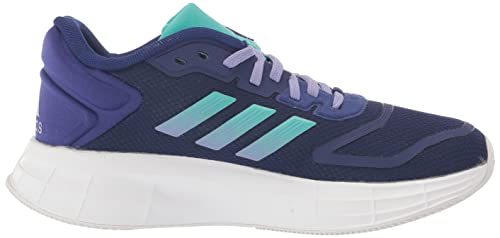 adidas Women's Duramo 10 Running Shoe, Legacy Indigo/Mint Rush/Light Purple, 11