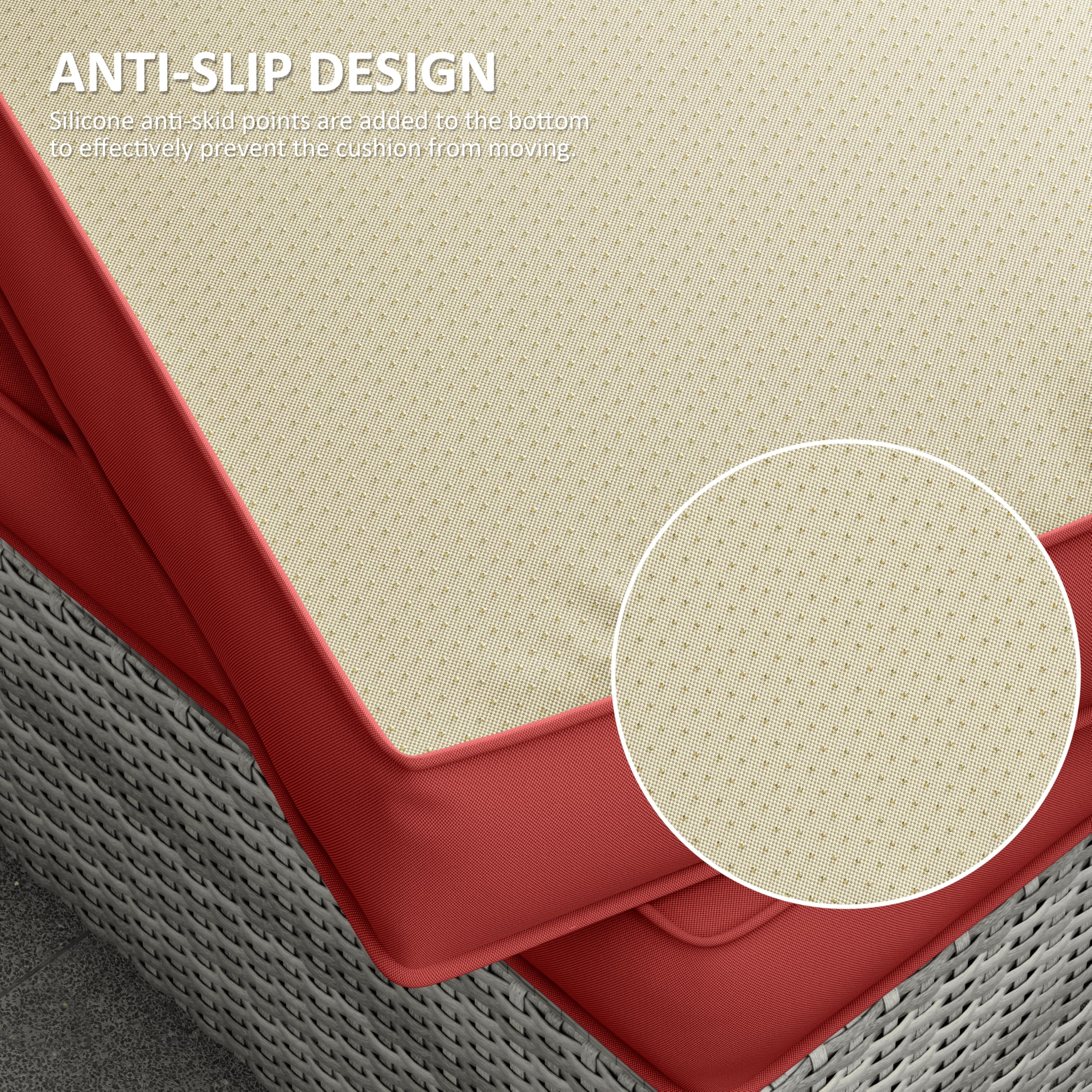 14 Pcs Outdoor Cushion Covers Patio Cushion Slipcovers Replacement Splash Proof with Zipper for Outdoor Furniture, Patio Sofa Couch 3 Sizes, Covers Only