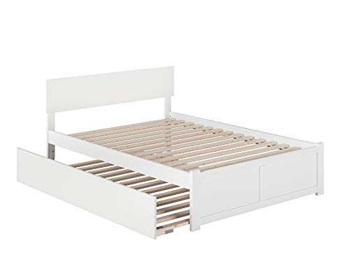 Atlantic Furniture AR8132052 Orlando Platform, Full, White