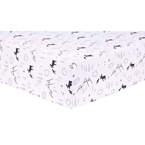 Trend Lab Lumberjack Moose 6Piece Crib Bedding Set