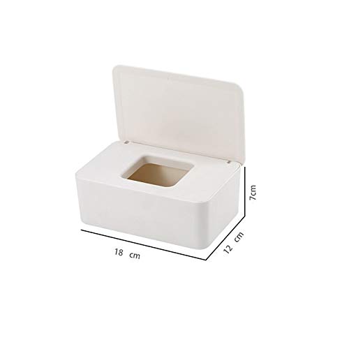 Baby Wipes Container Baby Wipe Holder Keeps Wipes Fresh Tissue Storage Box Diaper Wipes Dispenser with Lid