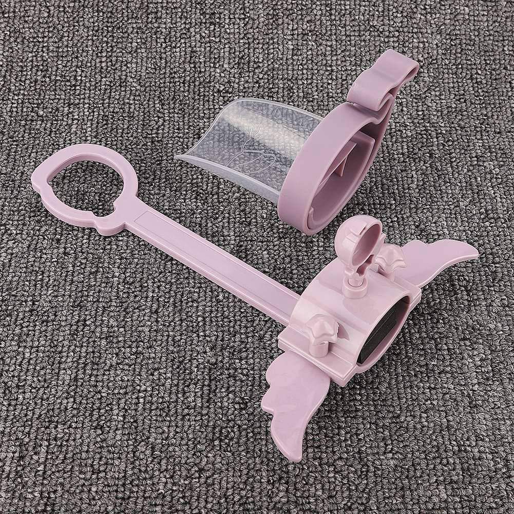 Faucet Handle Extender Set, Faucet Extender for Toddlers, Sink Handle Extender Odor-Free Cartoon for Different Switches Teaches Your Baby or Child Good Habit(Purple)