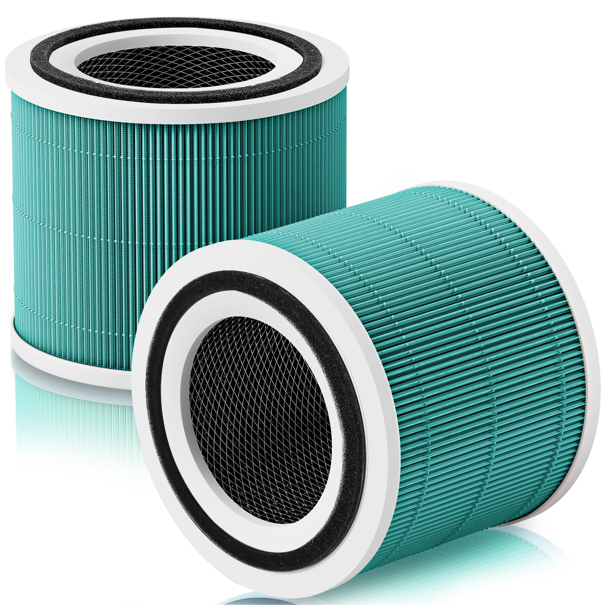 14 True HEPA Replacement Filter 14 Compatible with Puro 240 Air Purifier, 3-in-1 HEPA Filter Replacement.Fit For Puroair 240 HEPA 14 Air Puri-fier Filter Replacement,2 Pack White