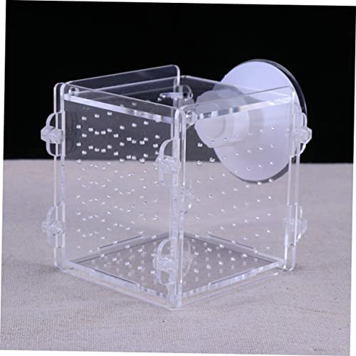 2 Pcs Baby Fish Incubator Fish Acrylic Incubator Aquatic Pet Supplies Fish Hatchery Cage Fish Tank Tool