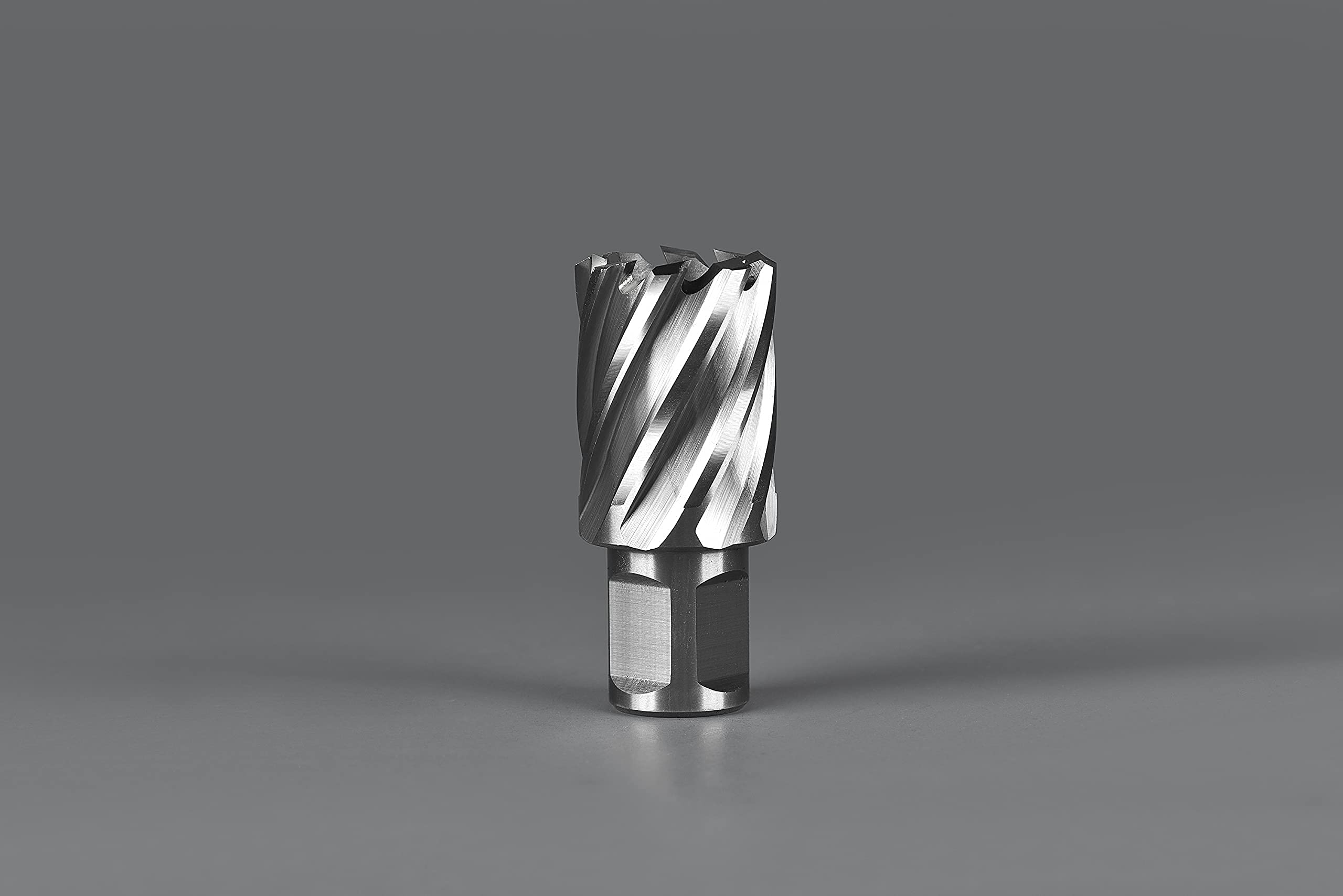Annular Cutter Set 13 pcs JESTUOUS 3/4 Inch Weldon Shank 1 Cutting Depth and Cutting Diameter from 7/16 to 1-1/16 for Mag Drill Press HSS Standard Kit Two Flat with 2 Pilot Pins