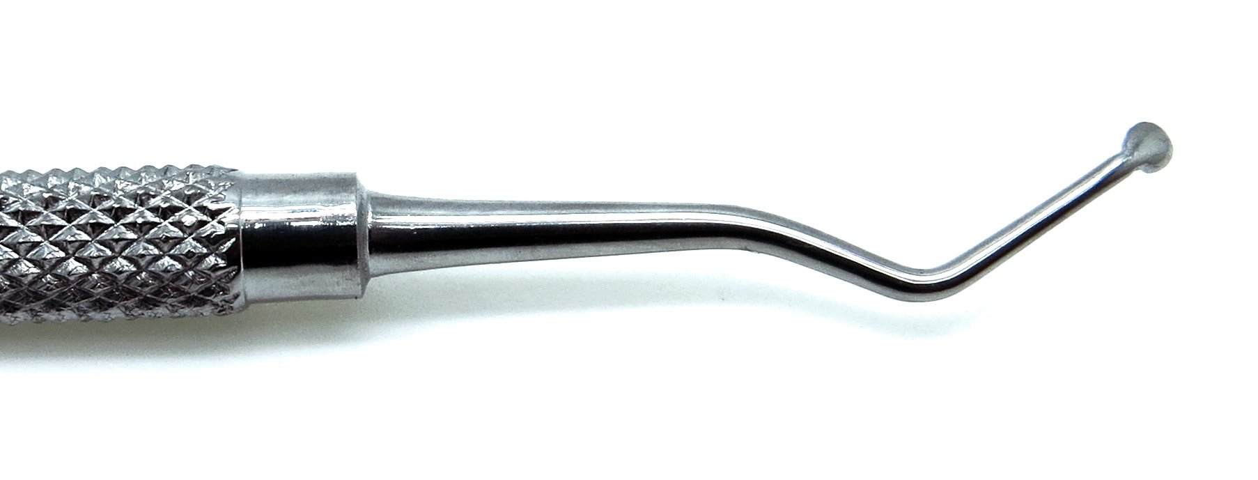 3 Pcs Dental Restorative Excavator 127/128, 2mm Spoon New Double Ended Instrument