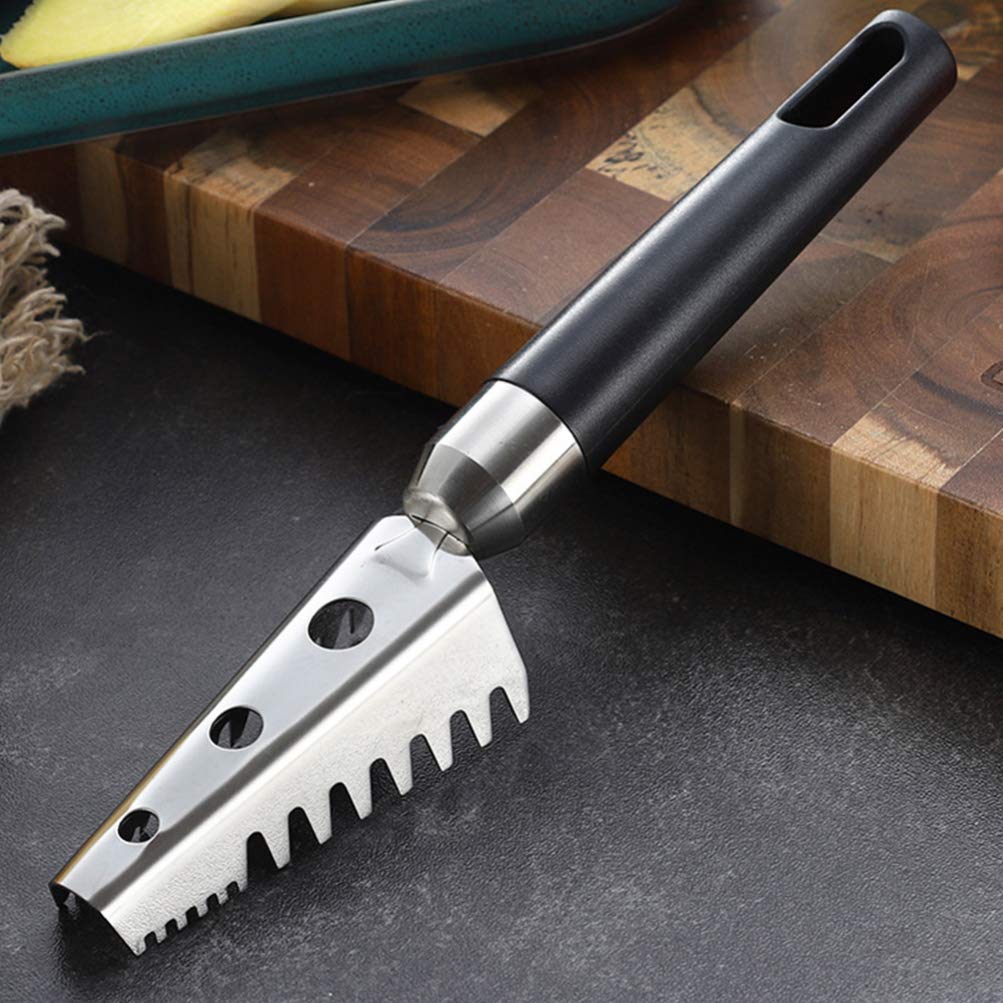 DOITOOL Fish Scaler Brush Oyster Shucker Set Oyster Shucking Seafood Skin Cleaning Brush Scraper Kitchen Shucking Tools