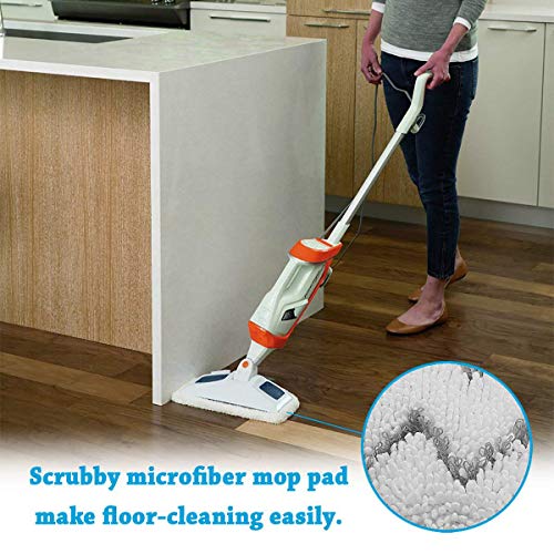 ConPus 2 Pack Steam Mop Pads Replacement for Bissell Powerfresh Steam Mop 1940 1440 1544 Series, Model 19402 19404 19408 1940A 1940Q 1940T 1940W