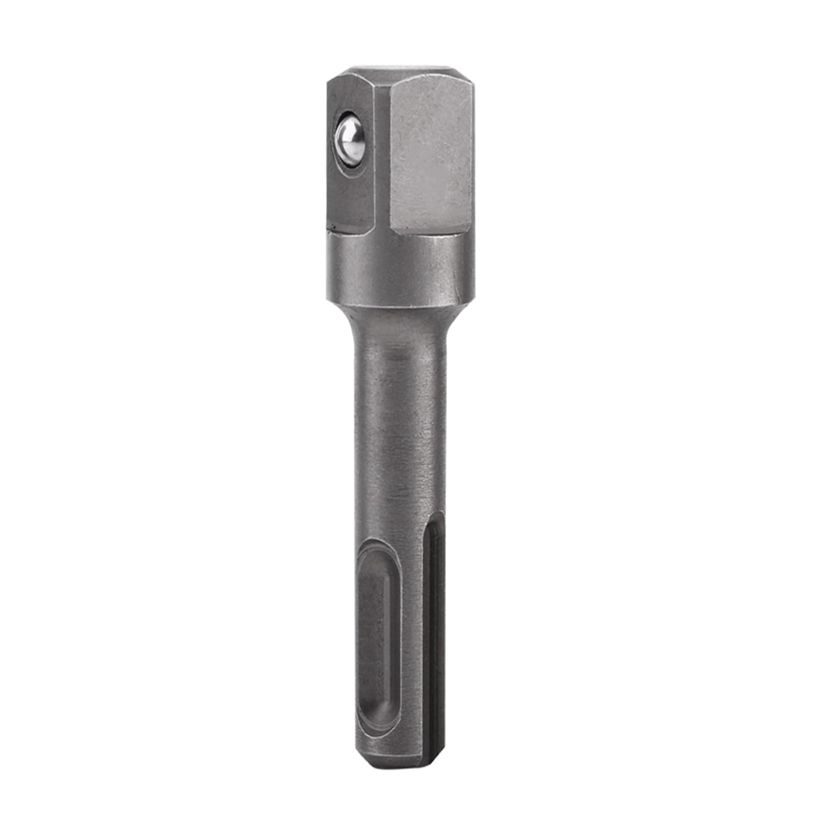 4Pcs Set SDS Plus Shank to 1/4" Hex Socket Adaptor and 1/4" 3/8" 1/2" Head Drill Bit Extension Connector