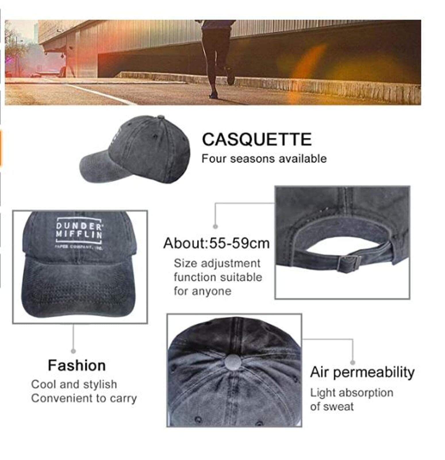 1st Infantry Division Adjustable Unisex Sandwich Cap Denim Hats Baseball Cap Adult Cowboy Hat