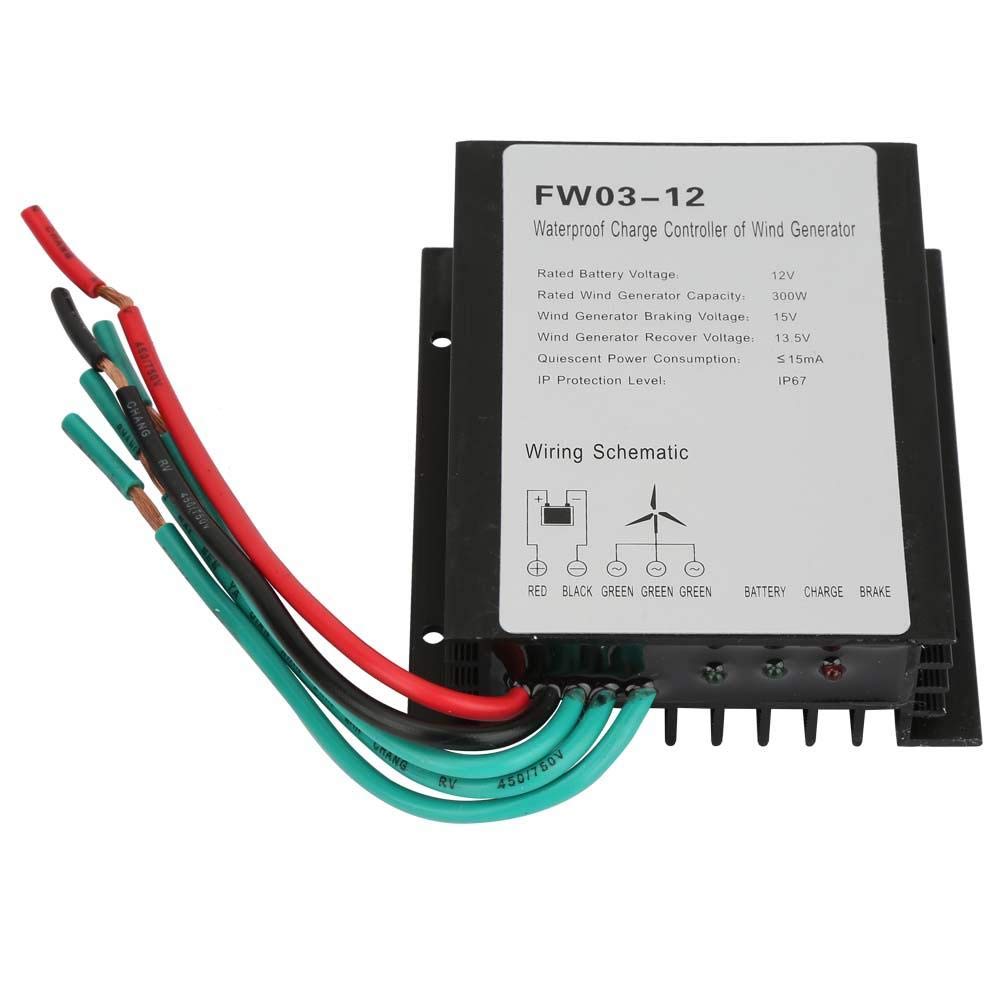 12V FW03-12 Wind Charge Controller Waterproof Wind Generator Controller