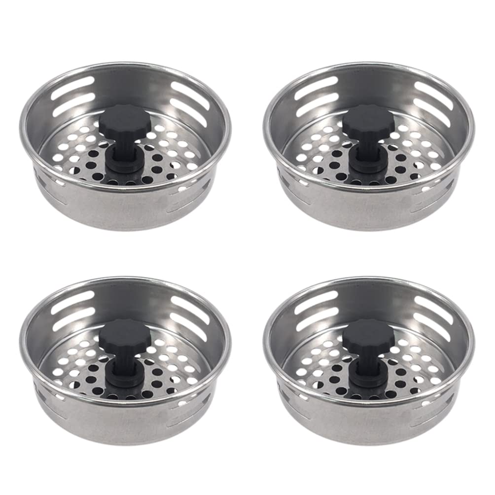 4pcs Kitchen Sink Strainer Shower Drain Hair Trap Kitchen Floor Drainer Drain Strainer Shower Drain Hair Catcher Outdoor Drain Cover Bathtub Hair Catcher for Drain