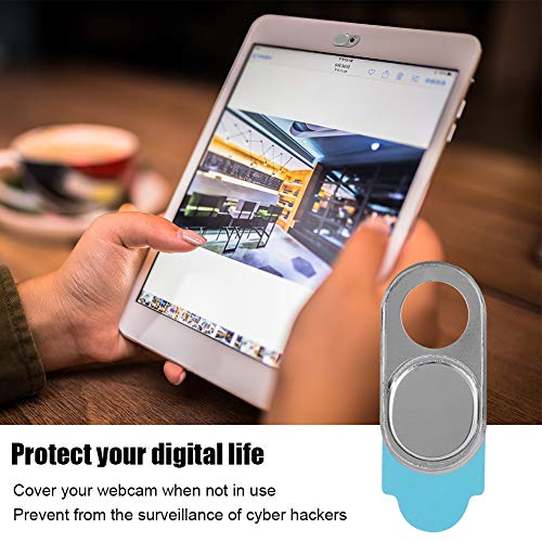 WNSC Lens Cover, Camera Protect Sticker Metal 0.7 Mm Thickness for Tablets for Smartphone(Silver)