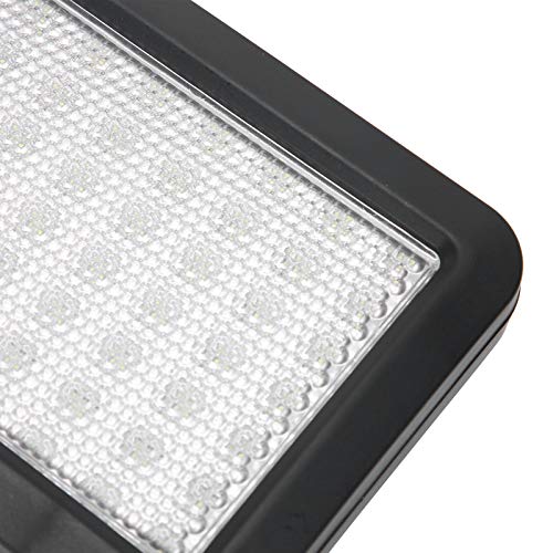 Asixxsix Garden Lamp, Solar ABS Energy Saving Outdoor LED Light, for Garages Home Garden Walls Paths Courtyards
