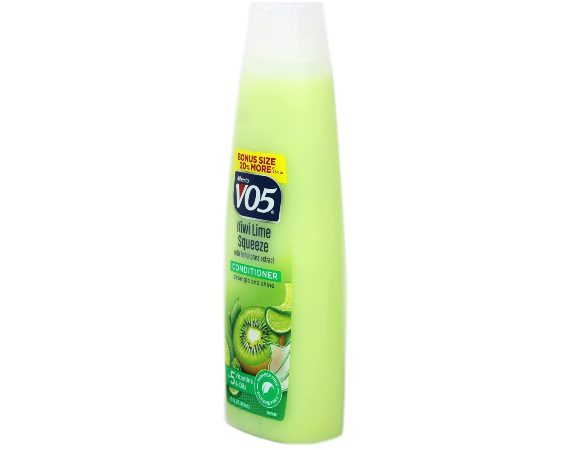 Alberto Vo5 Herbal Escapes Kiwi Lime Squeeze Conditioner, 15 Ounce (Pack of 3)