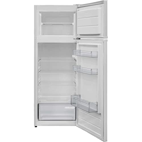 Avanti RA75V0W Apartment Refrigerator Freestanding Slim Design Full Fridge with Top Freezer for Condo, House, Small Kitchen Use, White