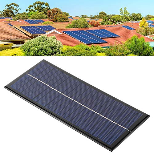 2 5W 12V DIY Polycrystalline Silicon Solar Panel Board Module, Solar Panel Charging Device, Solar Power for Outdoor Phone Charging
