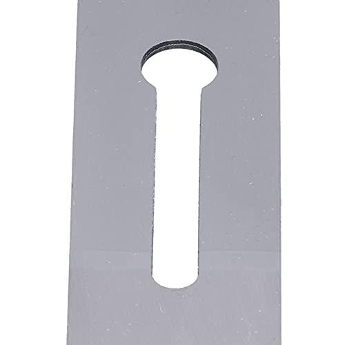 2Pcs Planer Blades, Wood Planers Wide Replacement Bench Plane Blades,Steel Portable Bench Planes for Woodworking Handwork