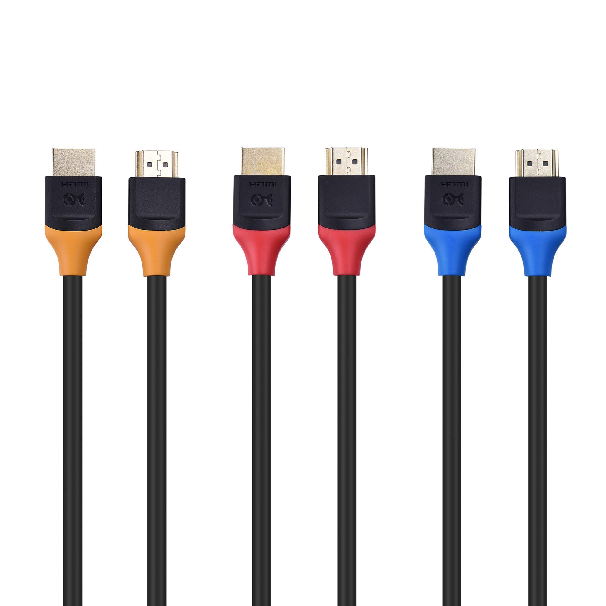 Cable Matters SuperSpeed USB 3.0 to HDMI Adapter (USB to HDMI Adapter) for Windows & 3-Pack High Speed HDMI to HDMI Cable 6 Feet