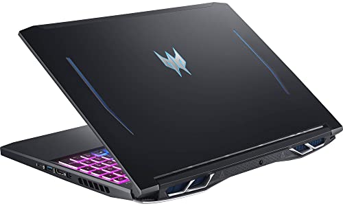Acer Predator Helios 300 Gaming Laptop (Intel i9-11900H 8-Core, 32GB RAM, 2TB PCIe SSD, GeForce RTX 3060, 15.6" Full HD (1920x1080), WiFi, Bluetooth, Backlit KB, Win 11 Pro) (Renewed)