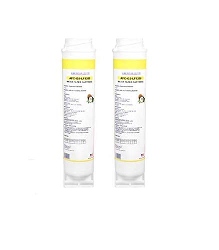 2 Pack AFC Brand, water filter, Model # AFC-G5-GXRLQR, Compatible with GE(R) GXRLQR GXRLQ Filters