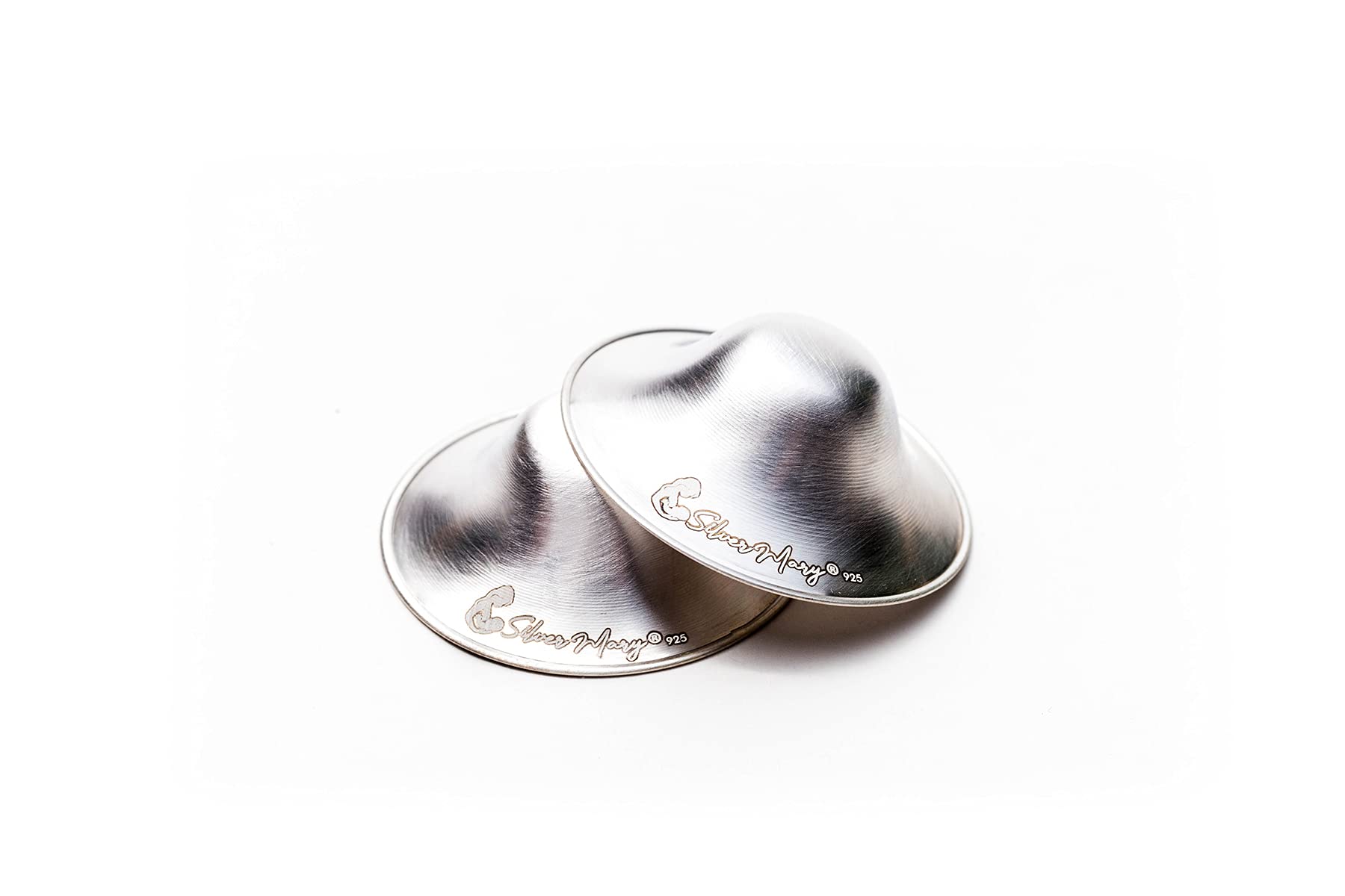 The Original Silver Nursing Cups 925 Silver - Silver Nursing Cover Nipple Shields for Nursing Newborn Essentials Must Haves Soothe and Protect