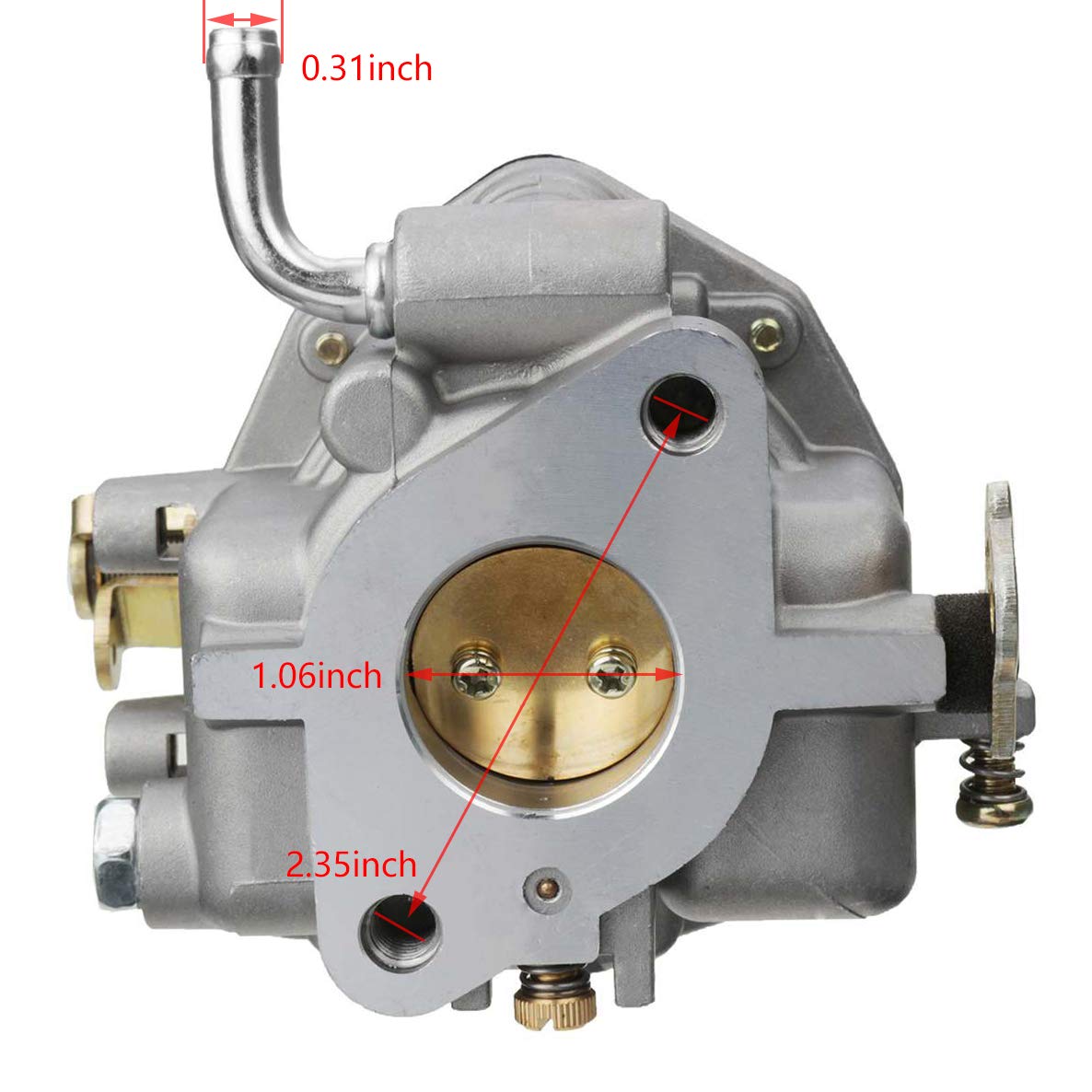 146-0496 Carburetor Carb kit with Vacuum Fuel Pump For ONAN NOS B48G B48M P216G P218G P220G Replace 146-0496 146-0414 146-0479