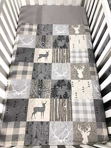 Baby Chevron, Baby Bedding, Hunting, Antlers, Woodlands, Buck, Crib Bedding, Nursery Room, Babylooms