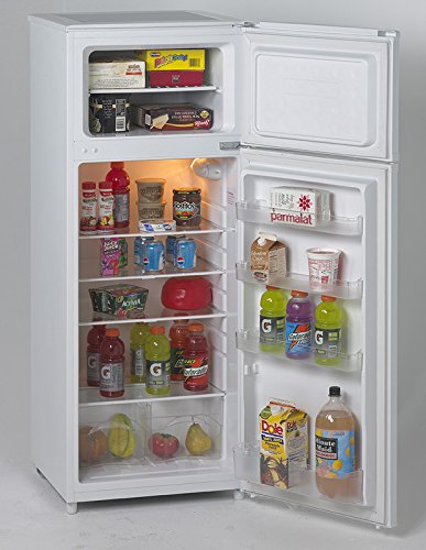 Avanti RA7306WT 2-Door Apartment Size Refrigerator, White