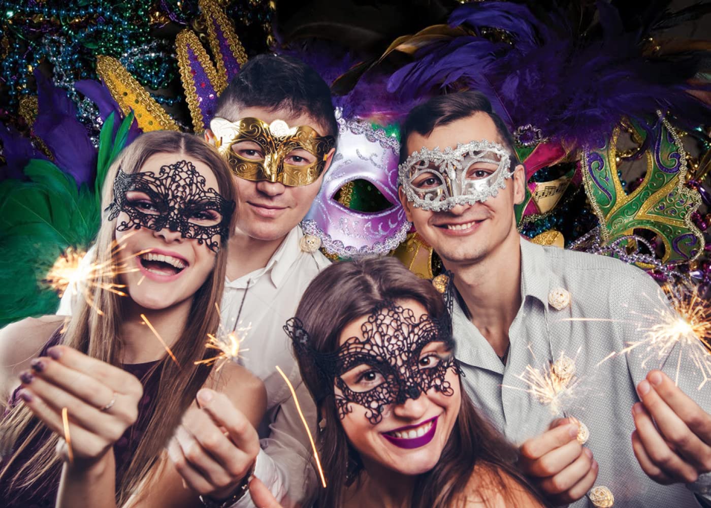 CYLYH 8X6ft Mardi Gras Backdrop Masquerade Themed Party Photography Background Masquerade Birthday Decoration Venice Carnival Banner Backdrop D513