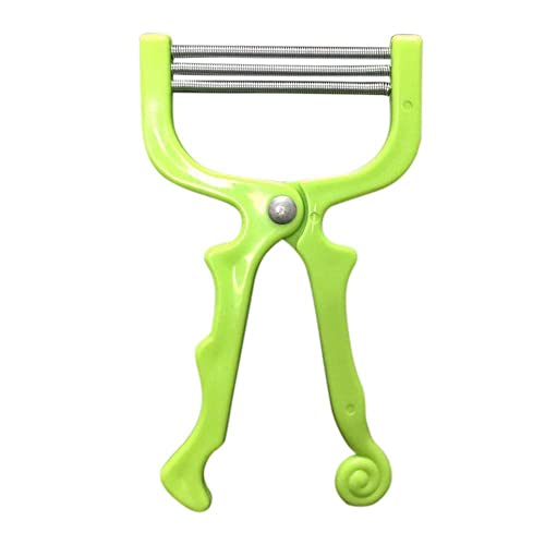 Facial Hair Remover Tool Face Beauty 3 Spring Threading Stick Applicator Spatula Removal Epilator Safety Without Injury (Light Green)
