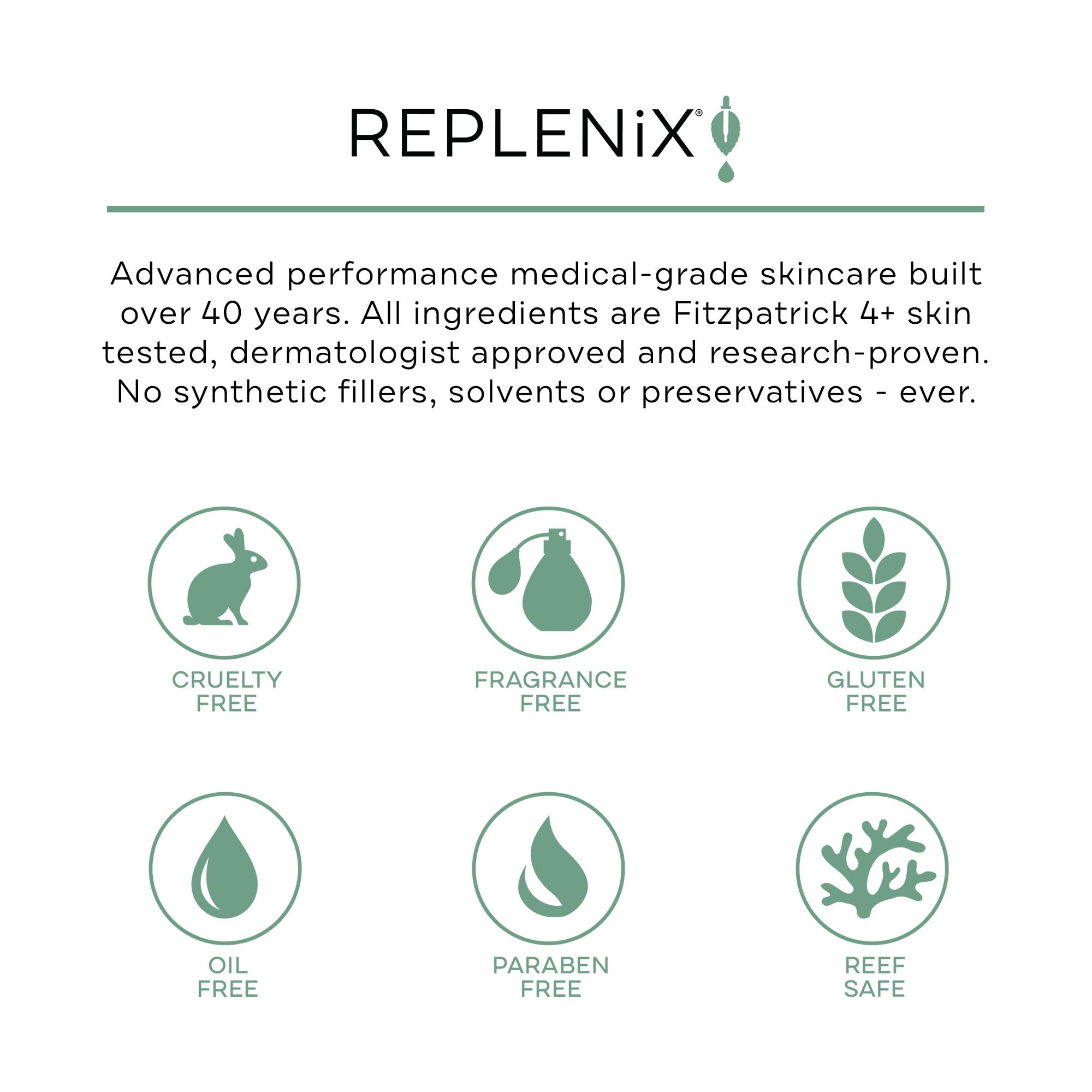 Replenix Anti-Aging Tinted Brightening Eye Cream with Medical Grade Hyaluronic Acid (8.5 ml)