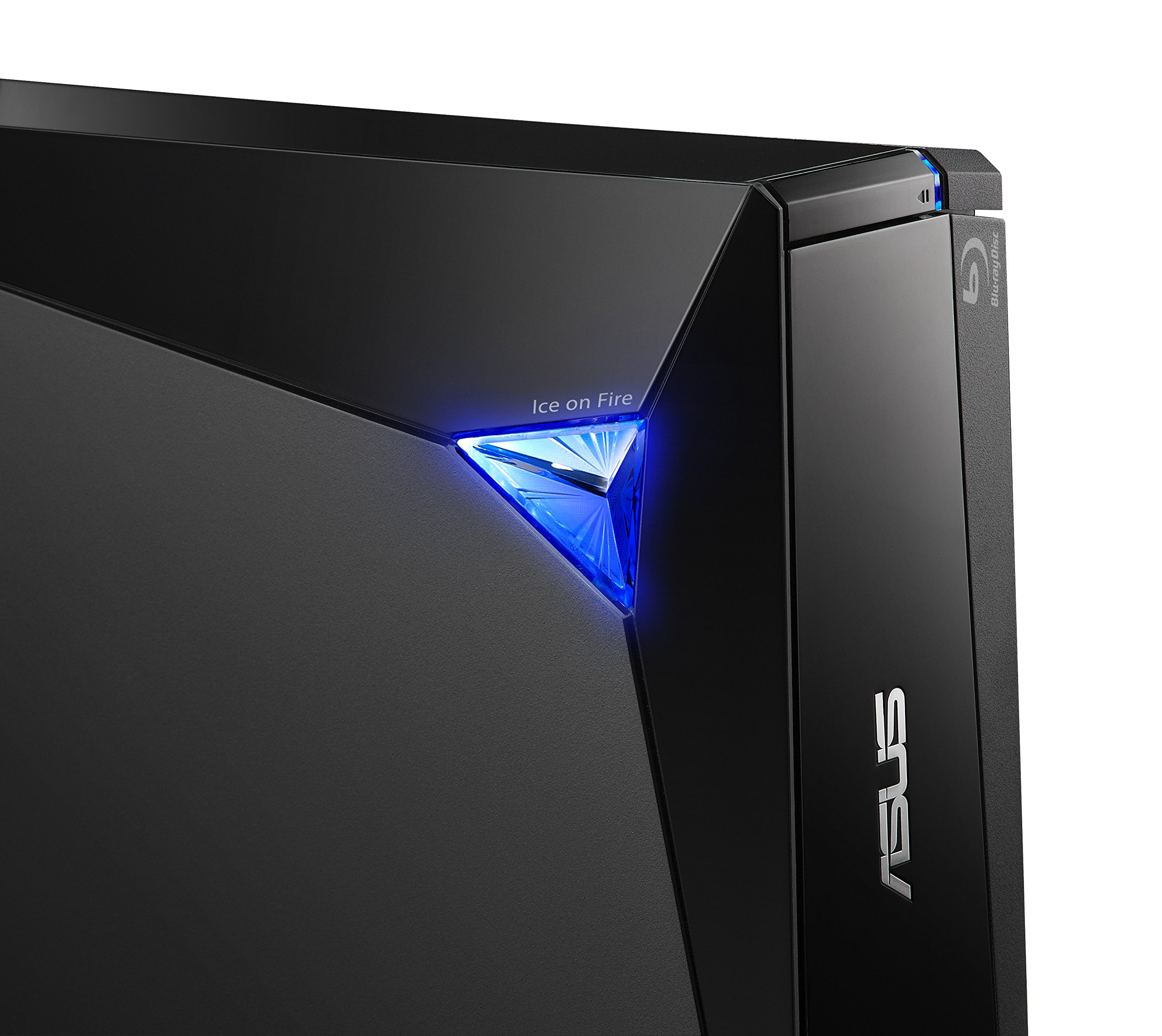 ASUS BW-16D1X-U 16x External Blu-ray BDXL Drive with BD Suite Disc USB 3.0 Cable Power Adapter and Cord