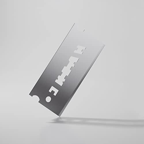30 Feather FHS-10 Japanese Steel Razor Blades - Refill for OneBlade Core, Hybrid, & Genesis Razors - Single Blade Razor