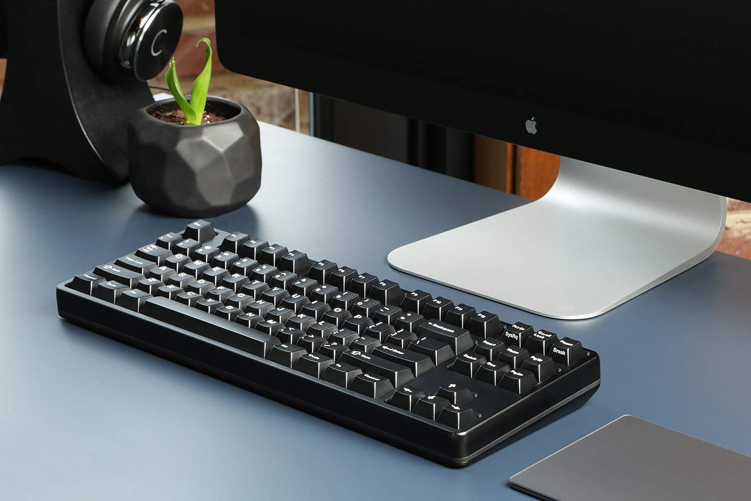DROP GMK White-On-Black Custom Mechanical Keyboard Keycap Set - 146-keys, Doubleshot ABS Bow, Cherry Profile, for 60%, TKL, 1800 Layouts, etc.,
