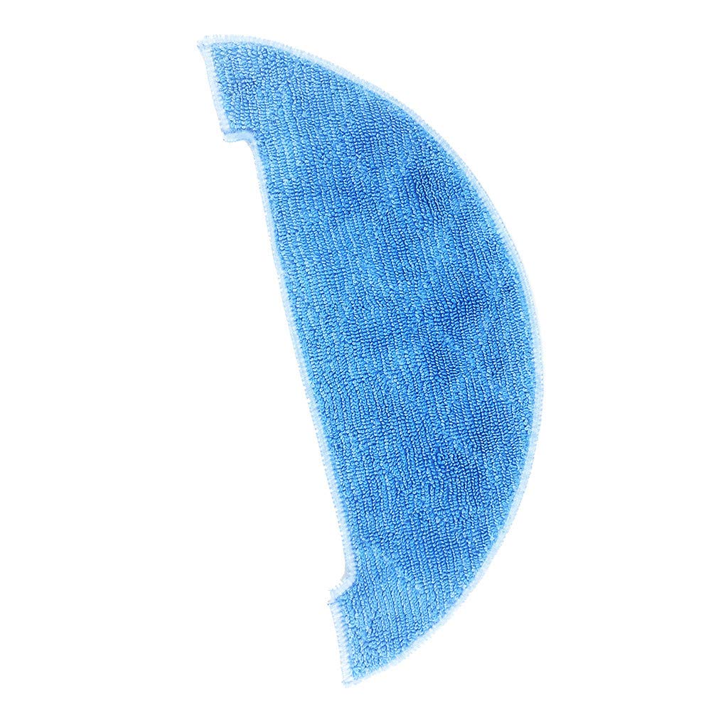 10PC Detachable Sweeper Rag Mop Replacement Compatible with ILIFE T4 A4 Vacuum Cleaner Robot Sweeper(280MMx130MM)