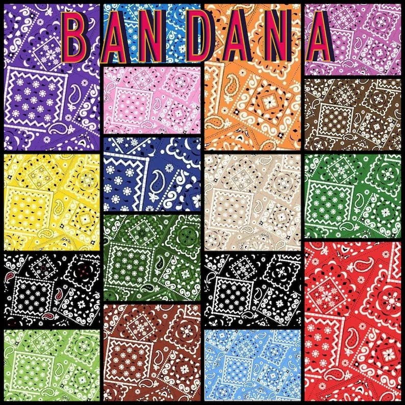 17 Pieces Fabric Cute, Beautiful 2.5 inch Bandana Jelly Roll, Cute 100% Cotton Fabric Quilting Strips 2.5"