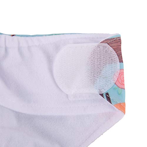 Baby Pocket Cloth Diaper Nappy Hook and Loop (Bears Teepee)