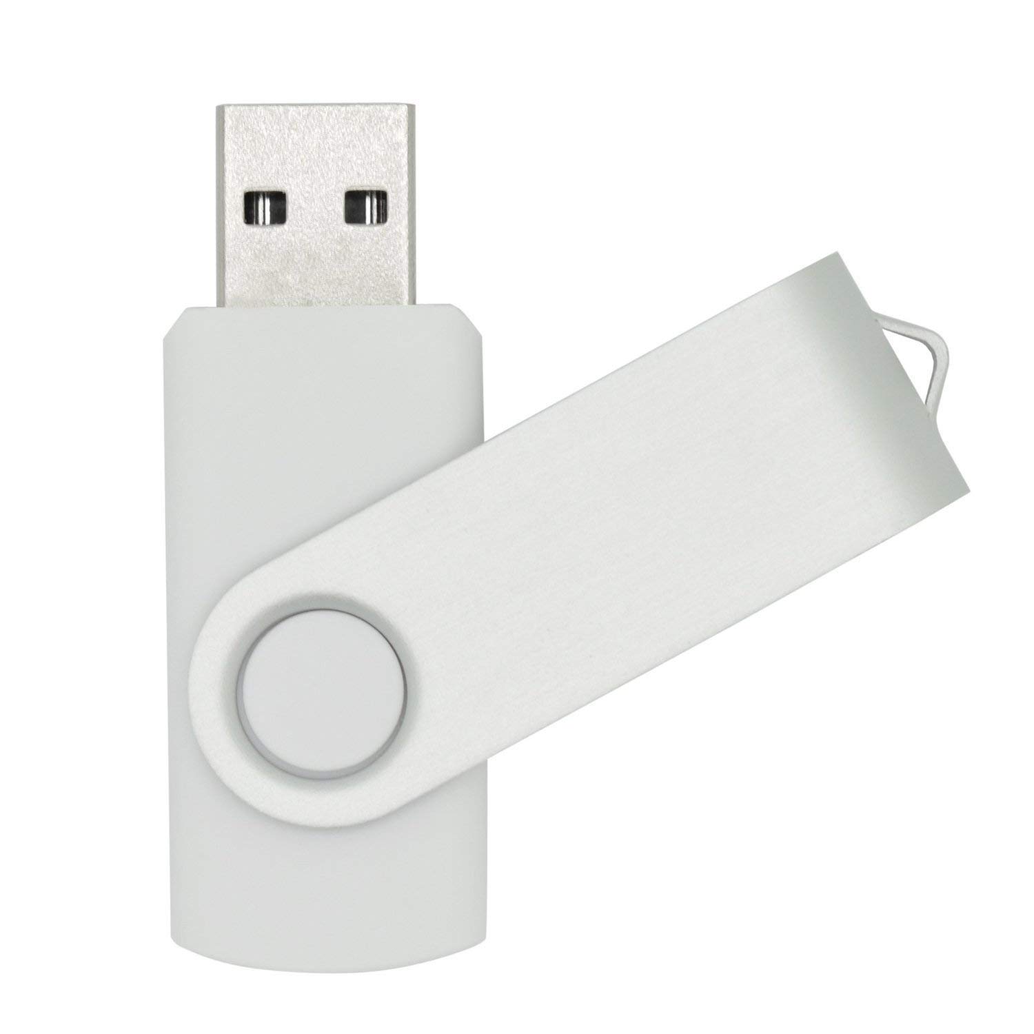 10PCS 2.0/3.0 USB Flash Drive Pen Drive Memory Stick Thumb Stick Pen Black (2.0/8GB, White)
