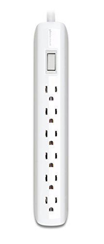 360 Electrical 360310 Villa 6 Outlet Power Strip, 3'