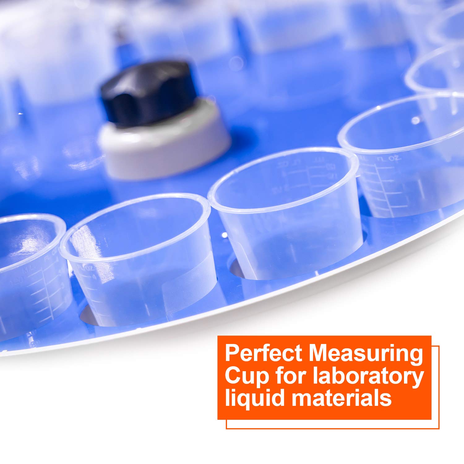 50 Pcs Plastic Measuring Cups, Resin Mixing Cups, Epoxy Mixing Cups, Paint Mixing Cups, 30ml 50ml 100ml