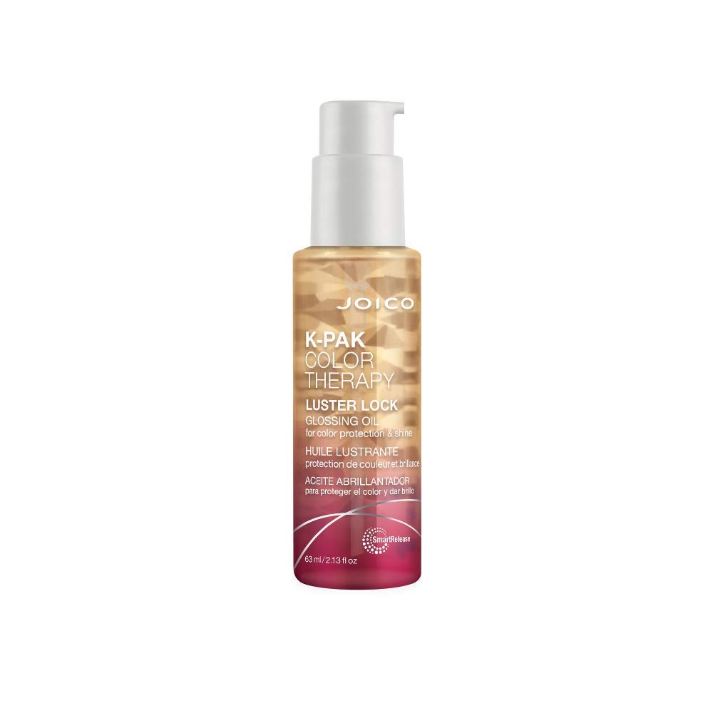 Joico K-PAK Color Therapy Color-Protecting Shampoo Conditioner Glossing Oil Set | For Color-Treated Hair