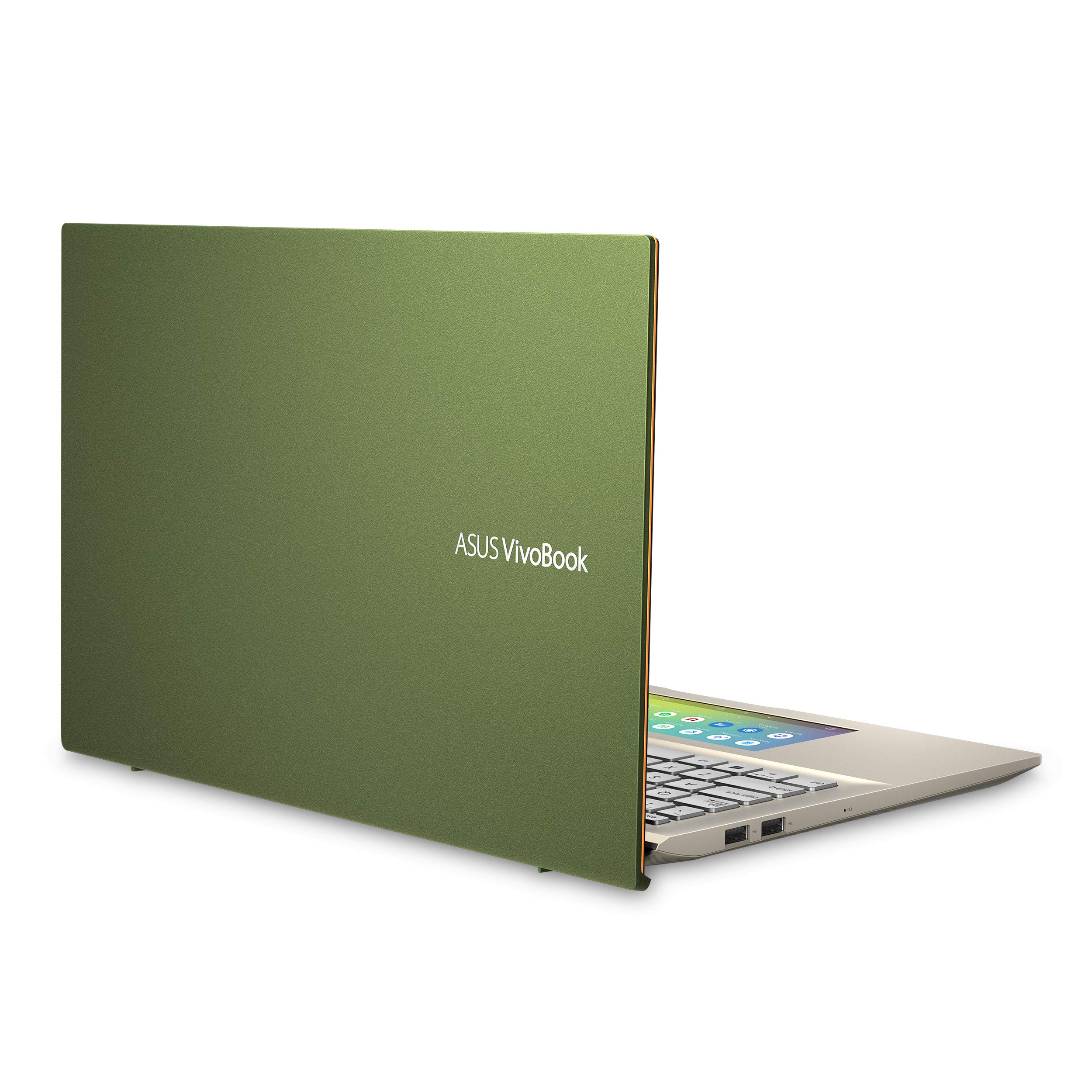 ASUS VivoBook S15 S532 Thin & Light Laptop, 15.6” FHD, Intel Core i5-10210U CPU, 8GB DDR4 RAM, 512GB PCIe SSD, Windows 10 Home, IR camera, S532FA-DH55-GN, Moss Green-Metal