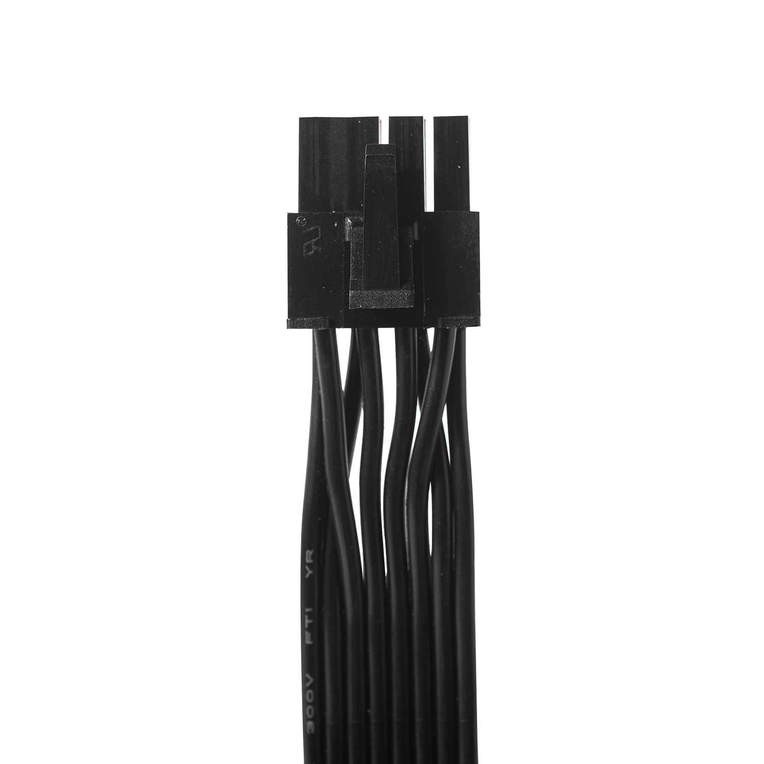 18AWG PCIE Cable for Seasonic, 65CM Male to Male PSU 8 Pin to 8 & 6+2 Pin GPU Power Cable for Seasonic Focus Prime ASUS ROG Thor Strix Modular Power Supply (65cm+15cm)