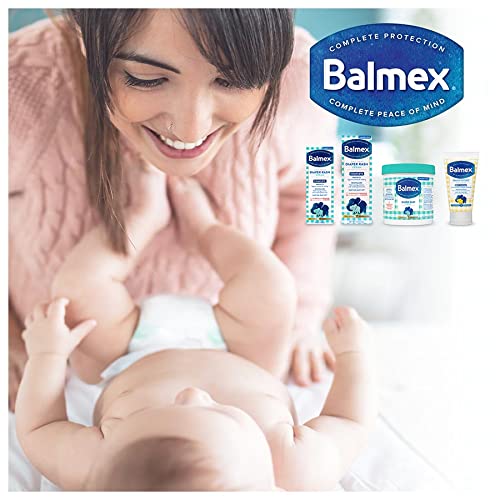 Balmex Complete Protection Baby Diaper Rash Cream with Zinc Oxide + Soothing Botanicals, 16 Oz, Pack of 2