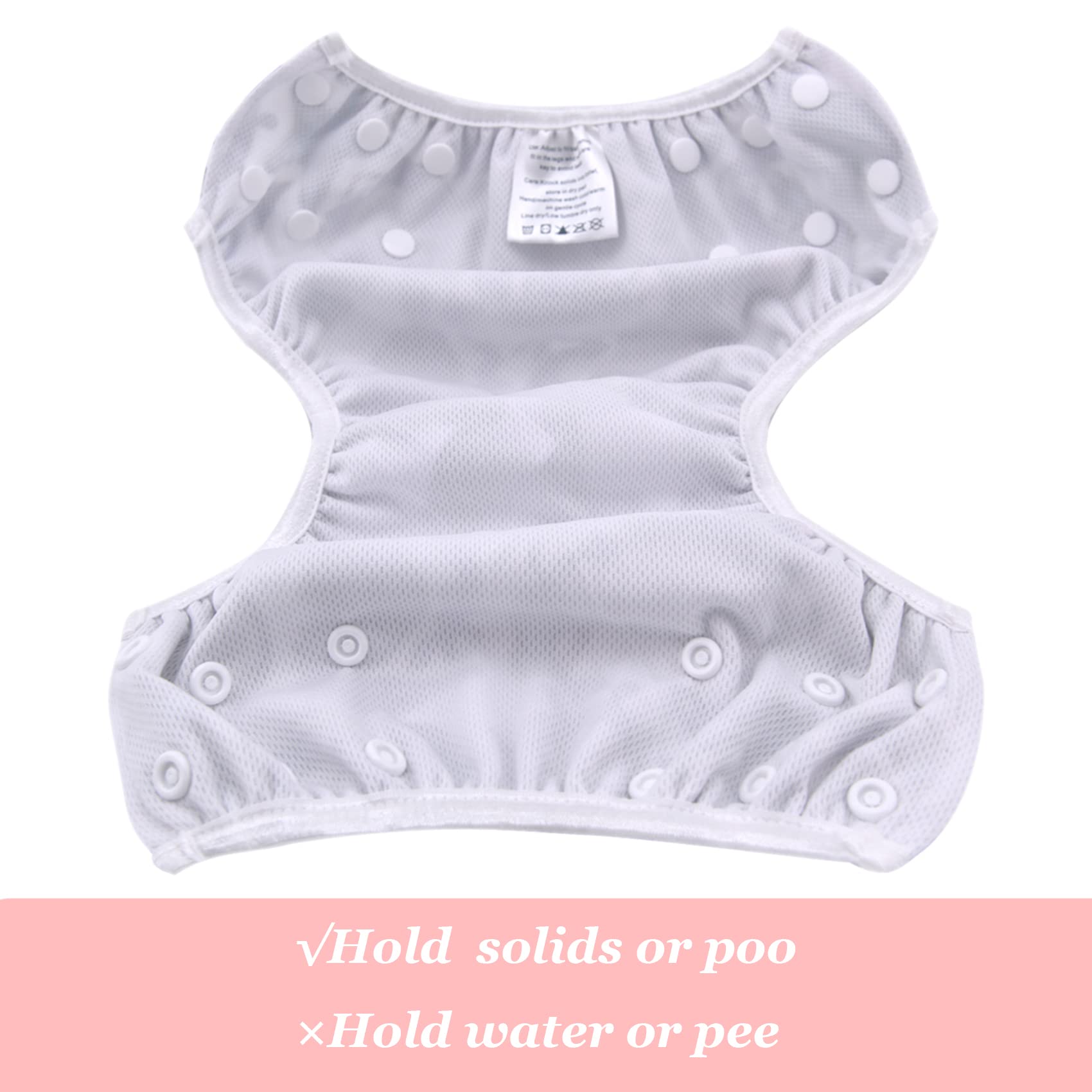 babygoal Baby Reusable Swim Diaper, Washable and Adjustable for Babies 0-2 Years, Swimming Lessons & Baby Gift 3SD05