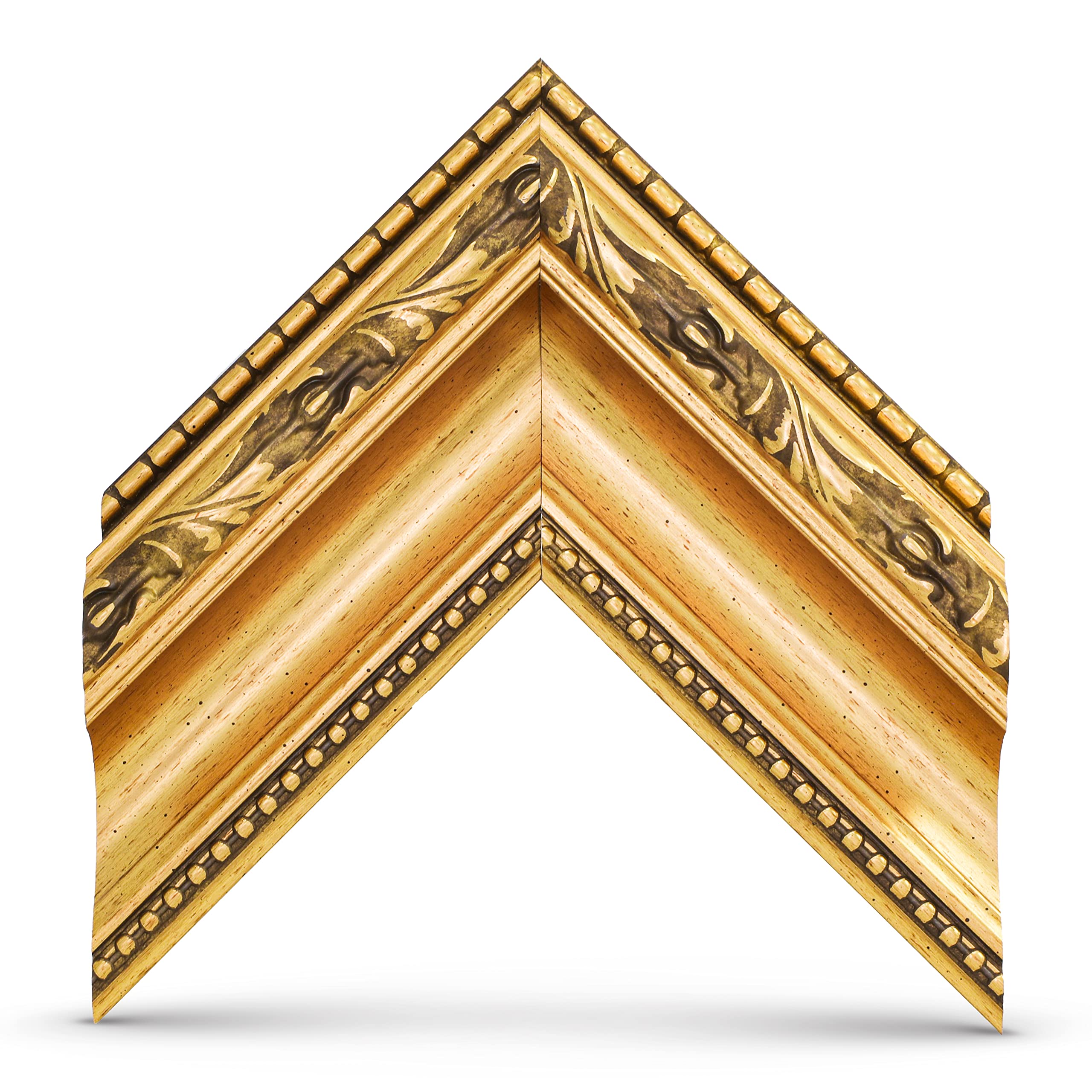 Frame My TV Deco TV Frames - Ornate Gold Smart Frame Compatible ONLY with Samsung The Frame TV (65", Fits 2021-2025 Frame TV)