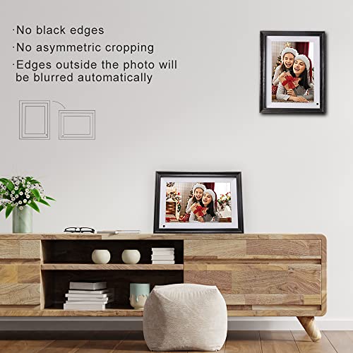 SAMMIX Digital Picture Frame Digital Photo Frame WiFi 10.1 Inch IPS Touch Screen, 16GB Storage, Motion Sensor, Auto-Rotate,Share Photos via Free App
